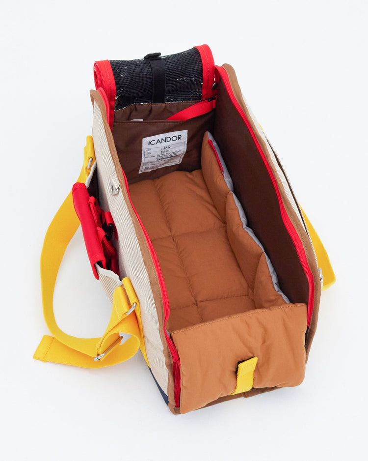 iBag | Pet Travel Carrier - Sassy Cream - 2&4 PETS